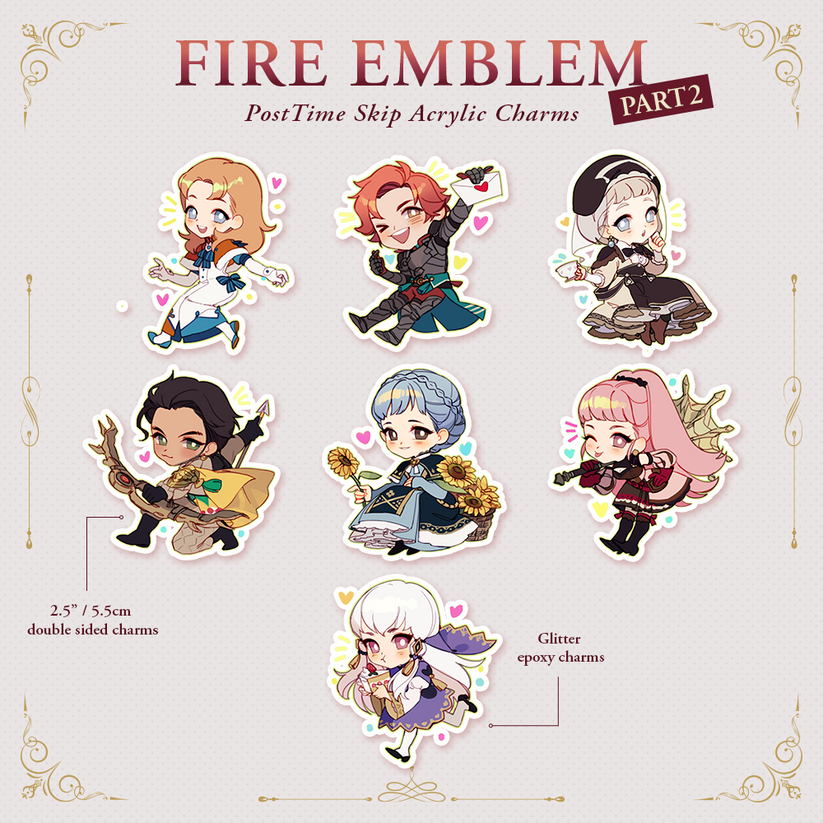 Post-timeskip FE3H charms – herukas